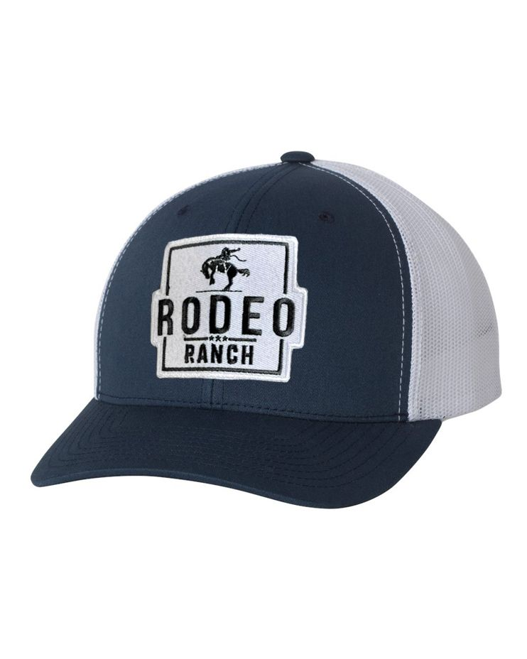 Rodeo Ranch Bucker Hat - Navy and White – Rodeo Ranch Wholesale